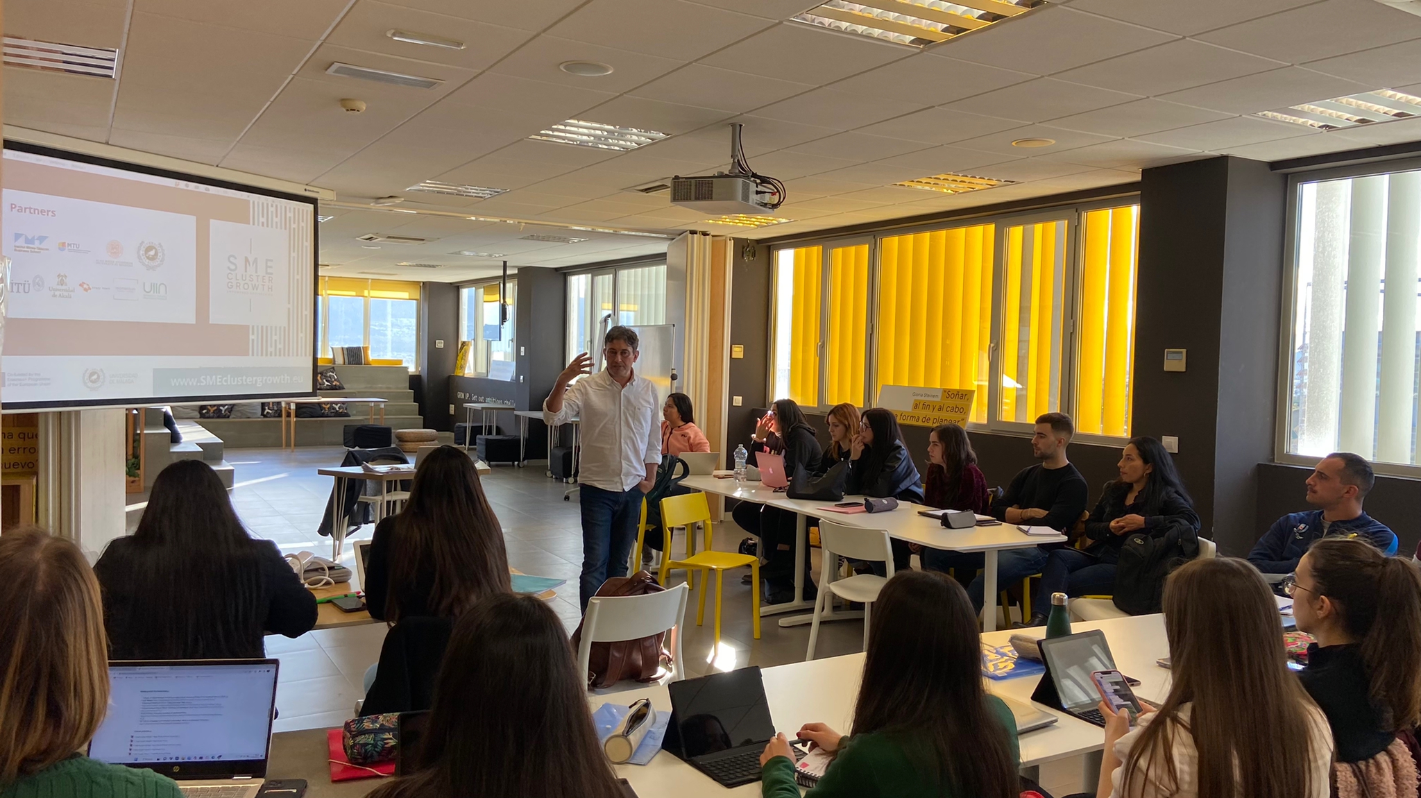 The University of Malaga gets training underway - SME Cluster Growth